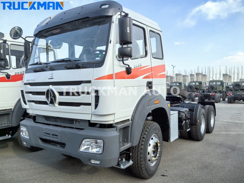 10 Wheels BEIBEN 6X4 Prime Mover Truck To Congo