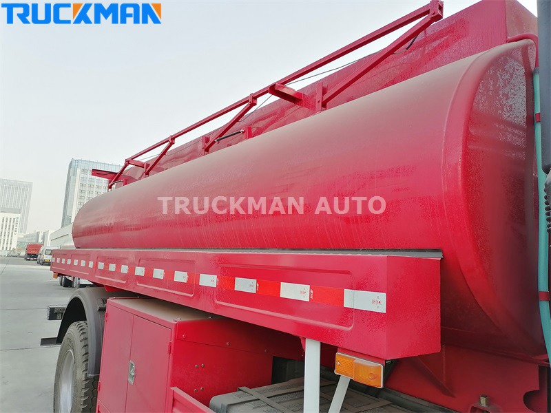 15000 Liters SINOTRUK HOWO 4x2 Fuel Tanker Truck For South Sudan