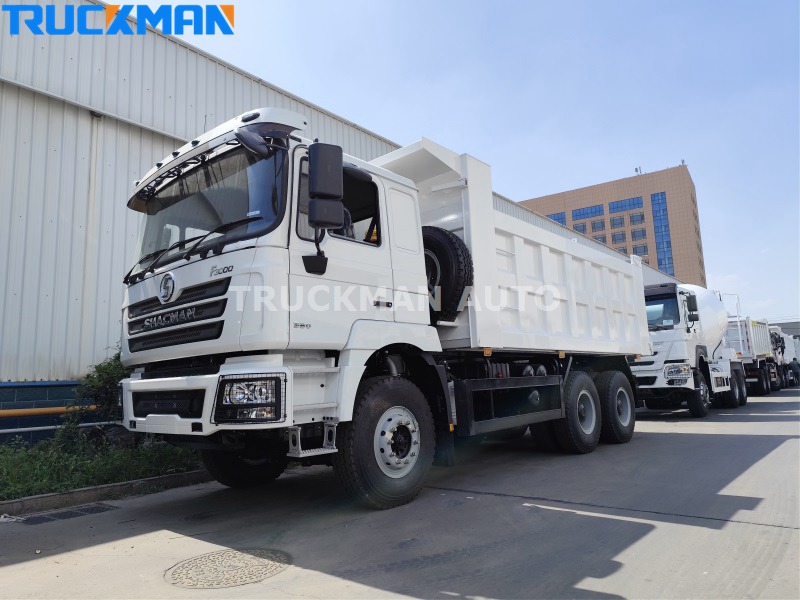 10 Wheels SHACMAN F3000 380HP 30 Tons Dumper Truck For Zambia