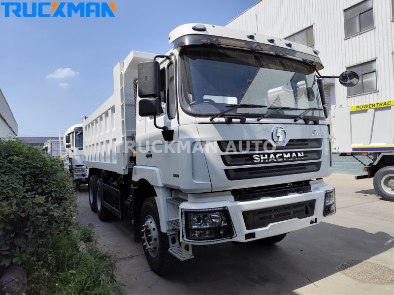 10 Wheels SHACMAN F3000 380HP 30 Tons Dumper Truck For Zambia