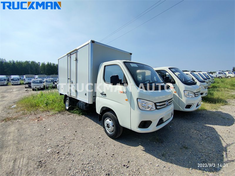 FOTON TM Single Row Cabin 4x2 Van Truck To Zambia