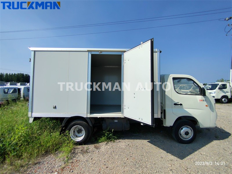 FOTON TM Single Row Cabin 4x2 Van Truck To Zambia