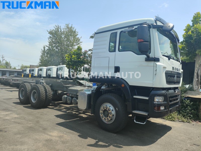 SINOTRUK HOWO TX 380HP 6x4 30 Tons Lorry Truck To DRC