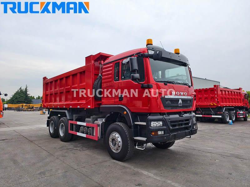 SINOTRUK HOWO TX 371HP Dump Truck With Integral Mudguard