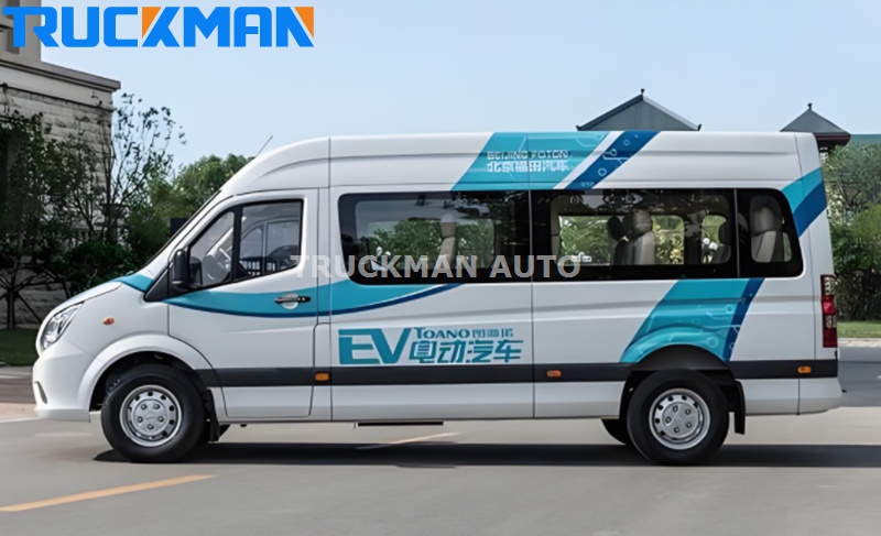 Electric FOTON TOANO EV 14 Seats Passenger Bus For Group Travel