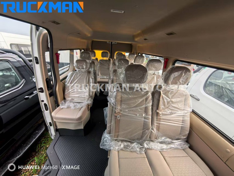 Electric FOTON TOANO EV 14 Seats Passenger Bus For Group Travel