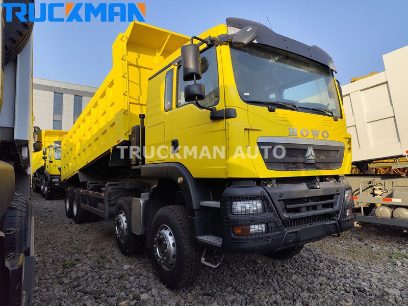 HOWO TX 8x4 Tipping Truck With 371HP Engine