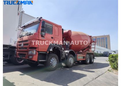 16m3 SINOTRUK 12 Wheels Mixer Truck Go To Ghana