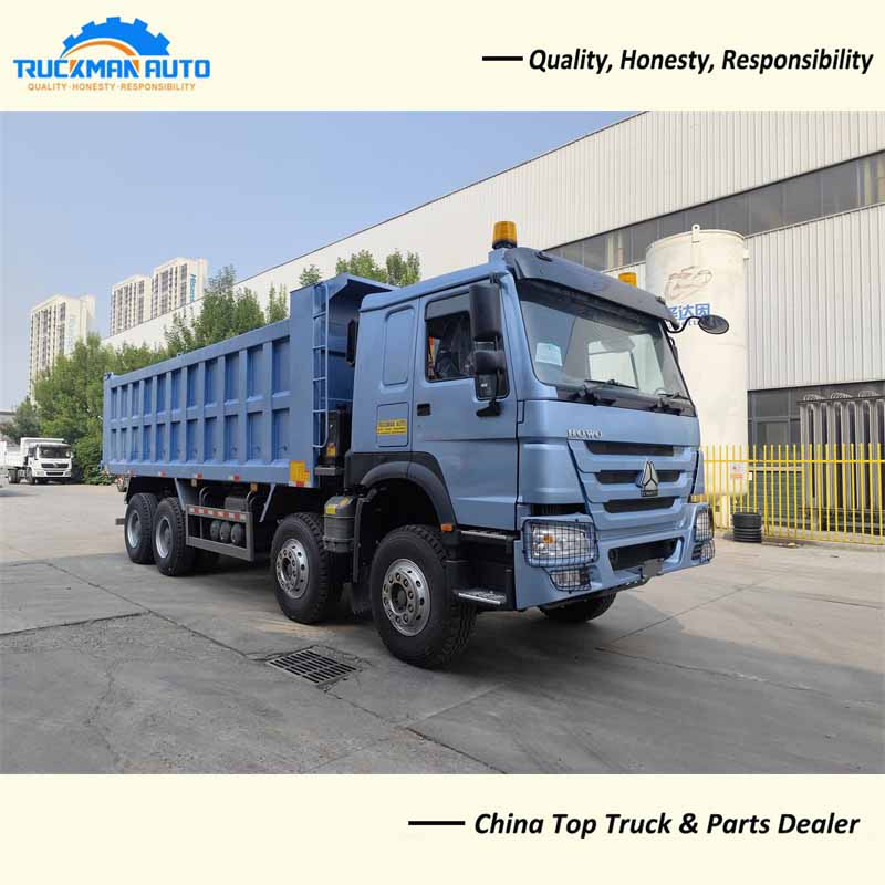 380HP SINOTRUCK HOWO 8x4 Tipper Truck For Uganda