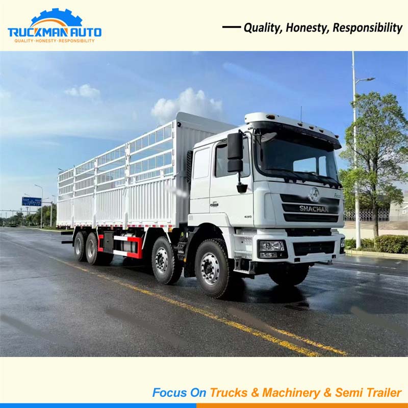 SHACMAN F3000 8x4 12 Wheels 50 Tons Heavy Duty Cargo Truck To Nigeria