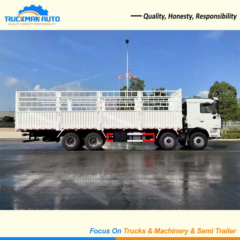 SHACMAN F3000 8x4 12 Wheels 50 Tons Heavy Duty Cargo Truck To Nigeria
