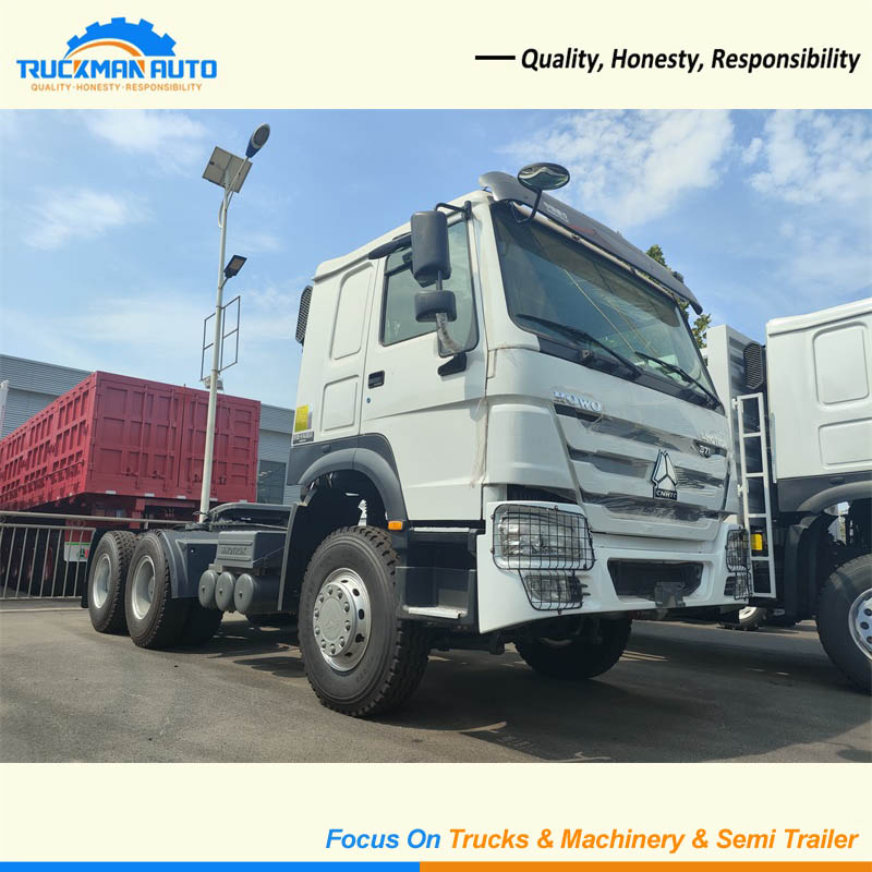 50 Tons Trailer Head SINOTRUK HOWO 6X4 371HP Head Truck Pull Semi Trailers