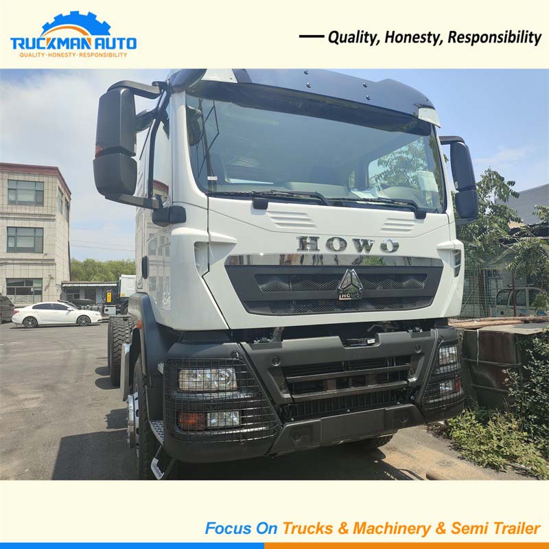 SINOTRUK HOWO TX 380HP 6x4 30 Tons Lorry Truck To DRC