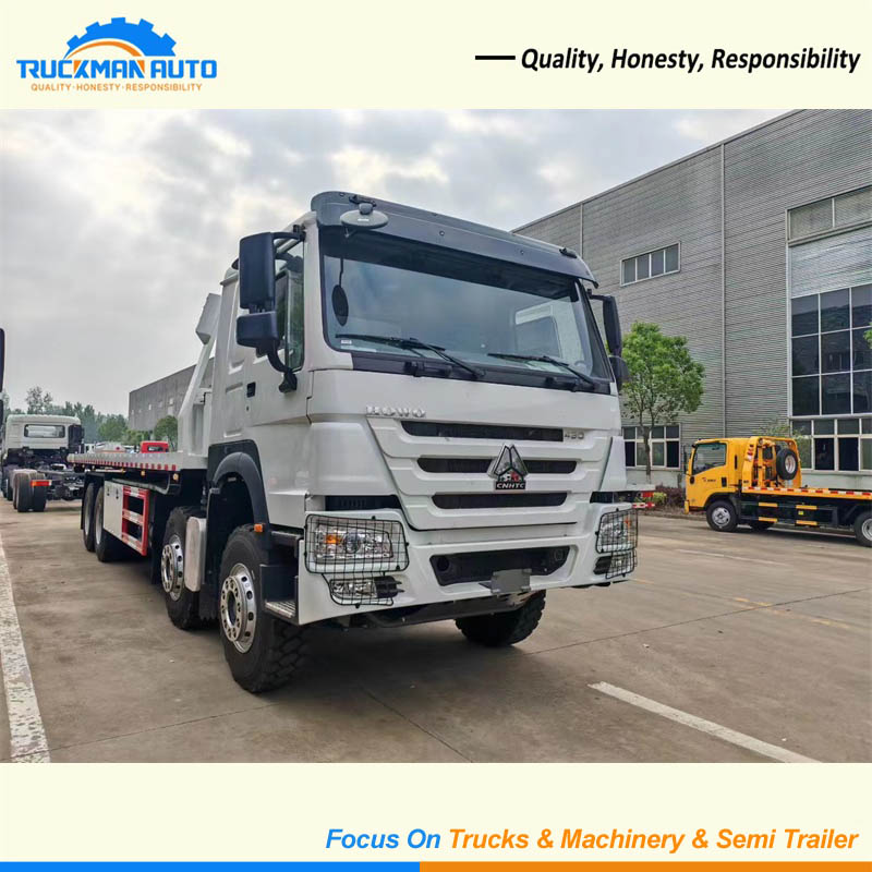 12 Wheels Tow Truck SINOTRUK HOWO 8x4 430HP Wrecker Tow Truck