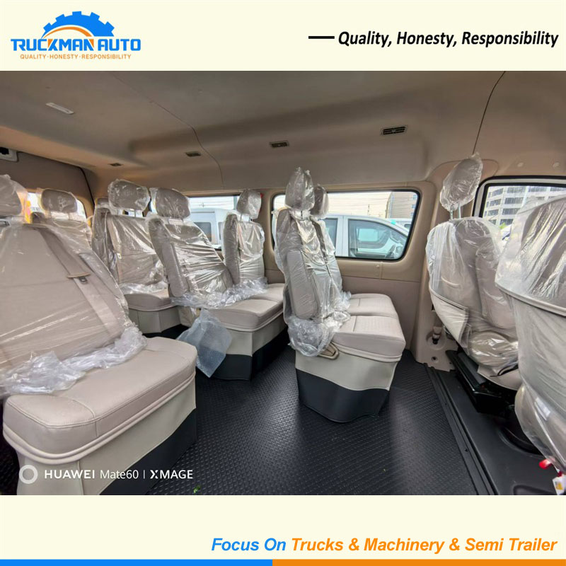 Electric FOTON TOANO EV 14 Seats Passenger Bus For Group Travel