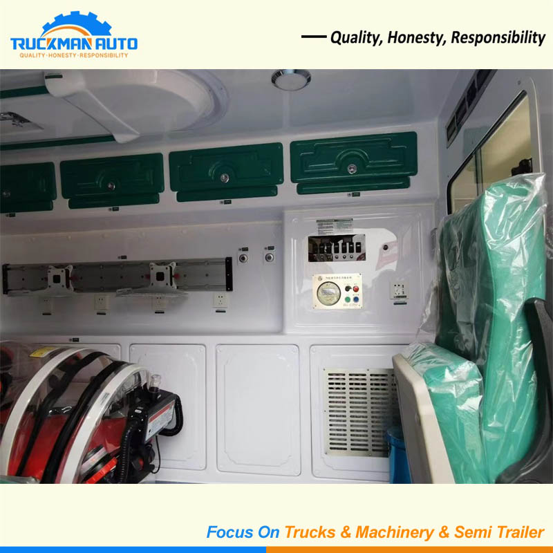 FOTON TOANO 4x2 Ambulance Bus For Emergency Rescue