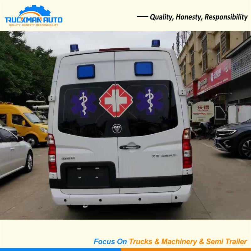 FOTON TOANO 4x2 Ambulance Bus For Emergency Rescue