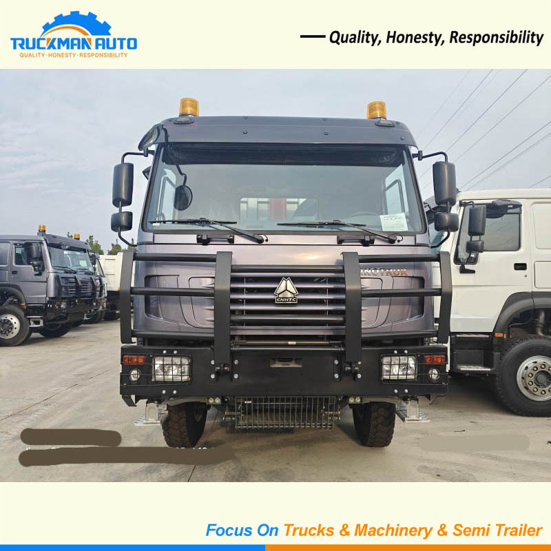 SINOTRUK HOWO 8X4 400HP Tipper Truck With Bumper For Mining