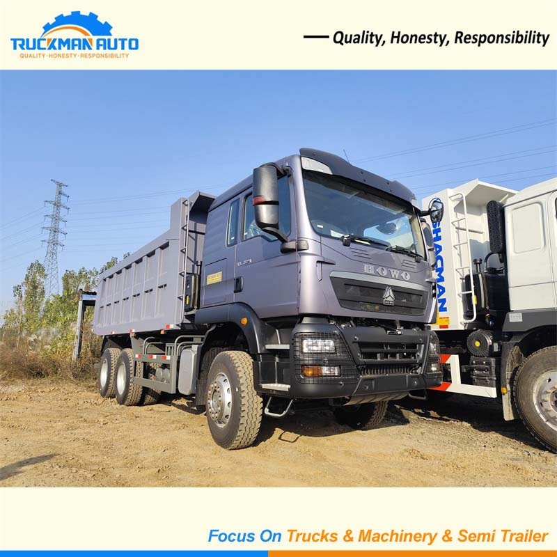 SINOTRUK HOWO TX 371HP 6x4 30 Tons Dump Truck For Tanzania