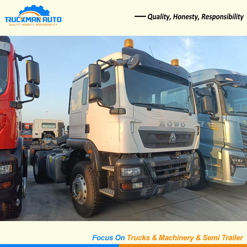 Factory Price SINOTRUK HOWO TX 6 Wheels 371HP Trailer Truck For Morocco