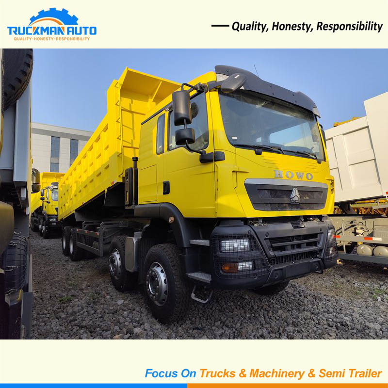 HOWO TX 8x4 Tipping Truck With 371HP Engine