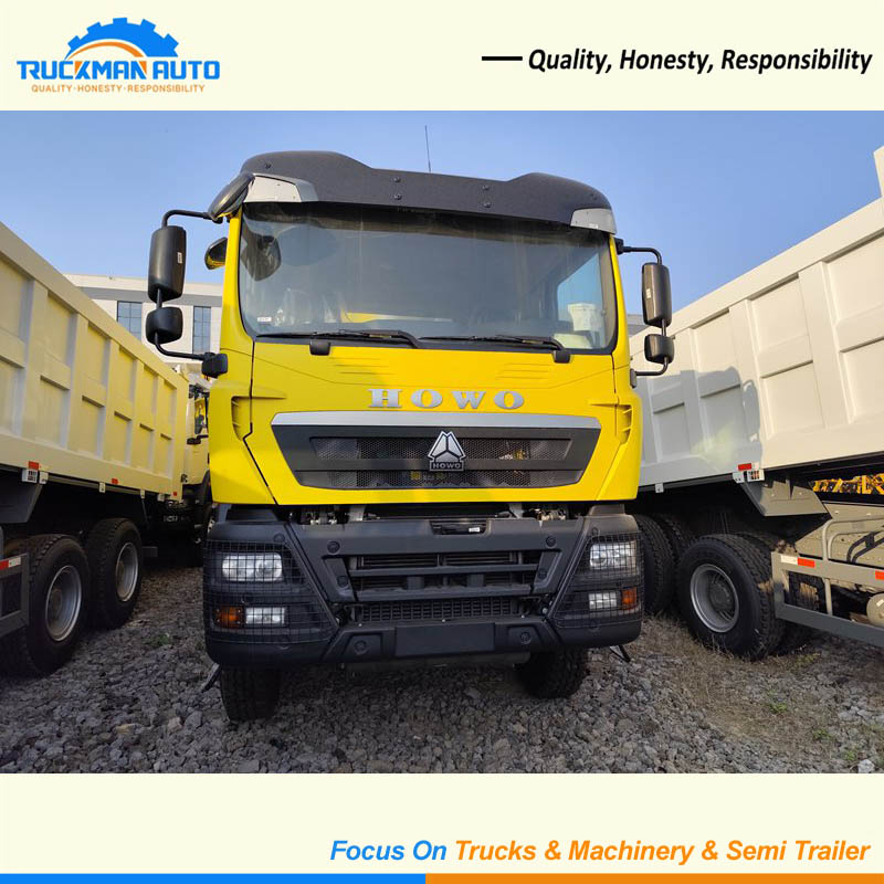 HOWO TX 8x4 Tipping Truck With 371HP Engine