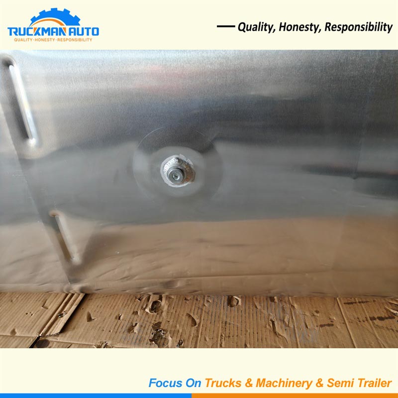SINOTRUK HOWO Aluminum Alloy Fuel Tank 400L 600L For T7H N7W TX Dump ...