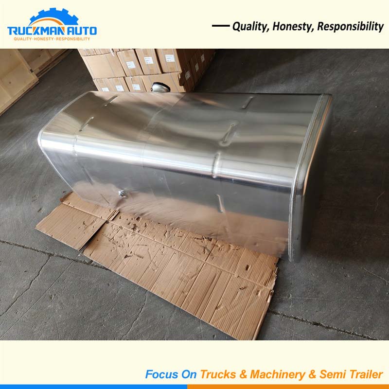 SINOTRUK HOWO Aluminum Alloy Fuel Tank 400L 600L For T7H N7W TX Dump ...