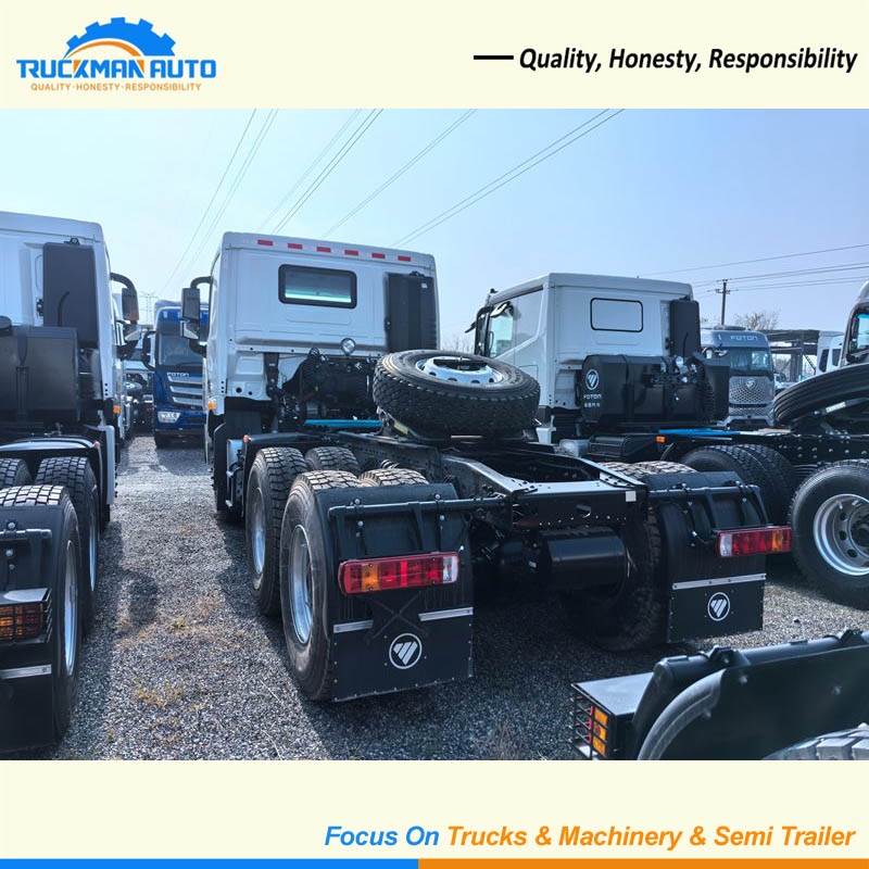Good Quality Foton Auman 6x4 400HP Tractor Truck For Africa