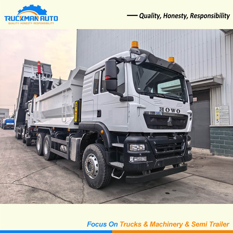SINOTRUK HOWO TX 6x4 Tipper Truck Dump Truck To DRC